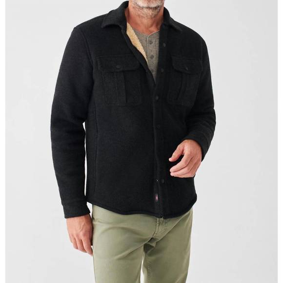 Faherty | Jackets & Coats | New Faherty Men Legend High Pile Fleece Cpo ...